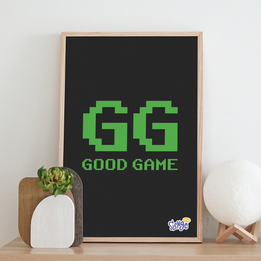 Poster GG: Good Game - Slengo Shop: il negozio di Slengo